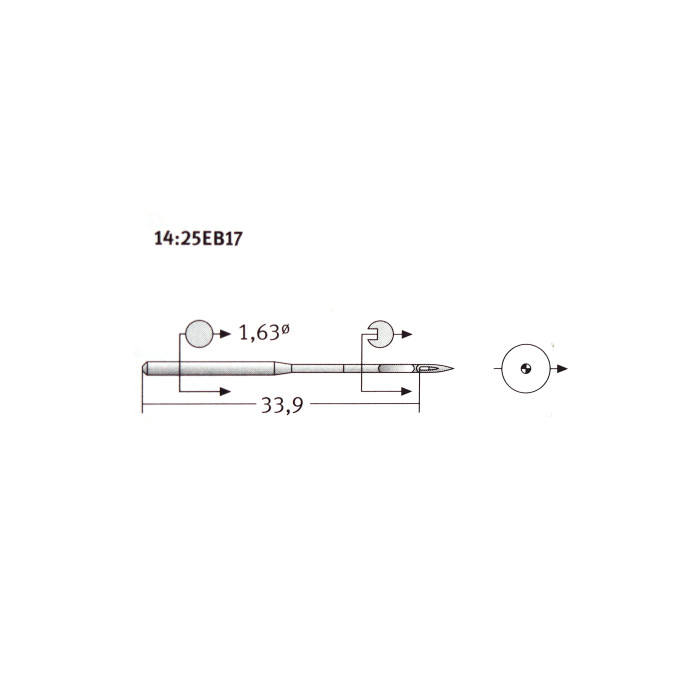 DBX1 SES SCHMETZ NEEDLES #75 (PACK OF 10) | ArmaStore