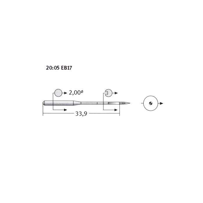 134 SES SERV7 SCHMETZ NEEDLES (PACK OF 100) | ArmaStore